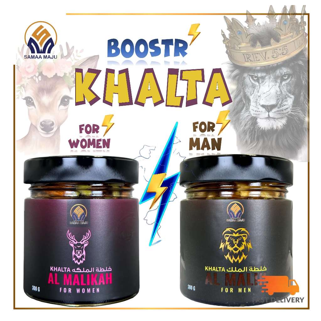 KHALTA BOOSTER 300G Combo GET FREE GIFT BOX KURMA MIX 100G | Shopee ...