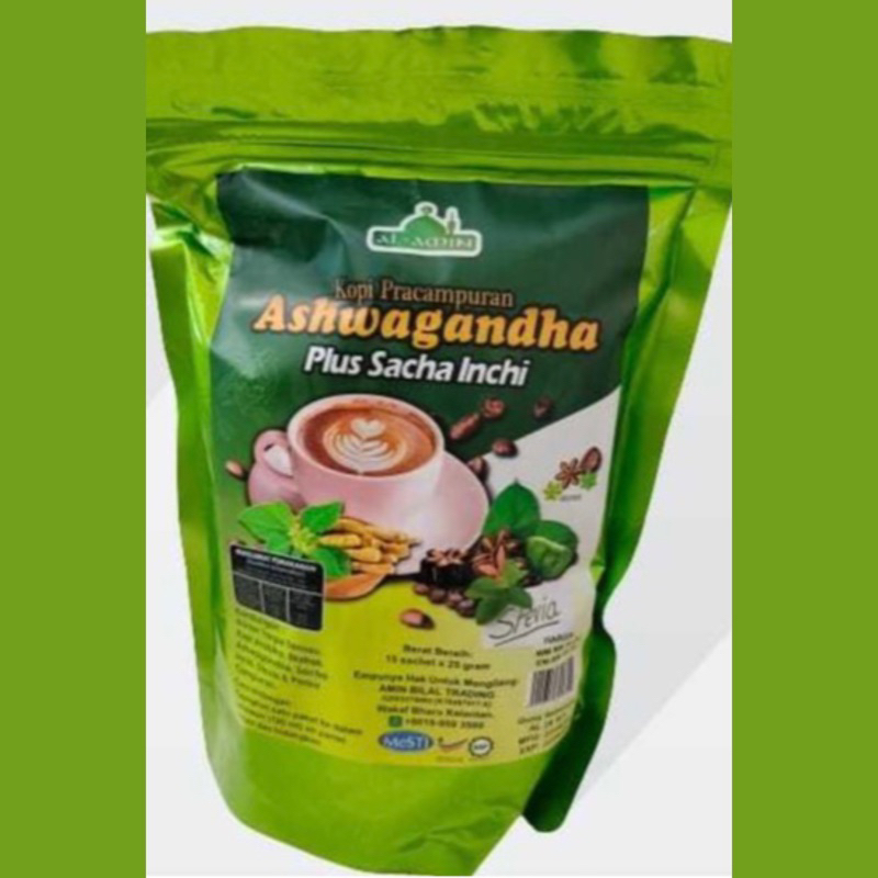 KOPI ASHWAGANDHA SACHA INCHI | Shopee Malaysia