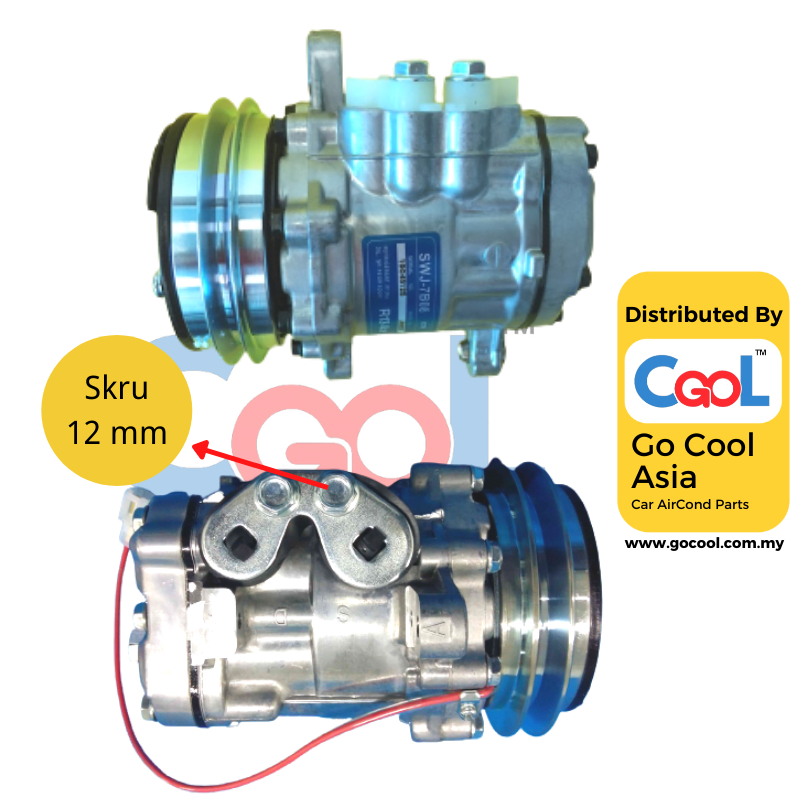 🎯 BARU 🎯 PERODUA KANCIL KELISA SANDEN CHINA AIR COND COMPRESSOR NYGP ...