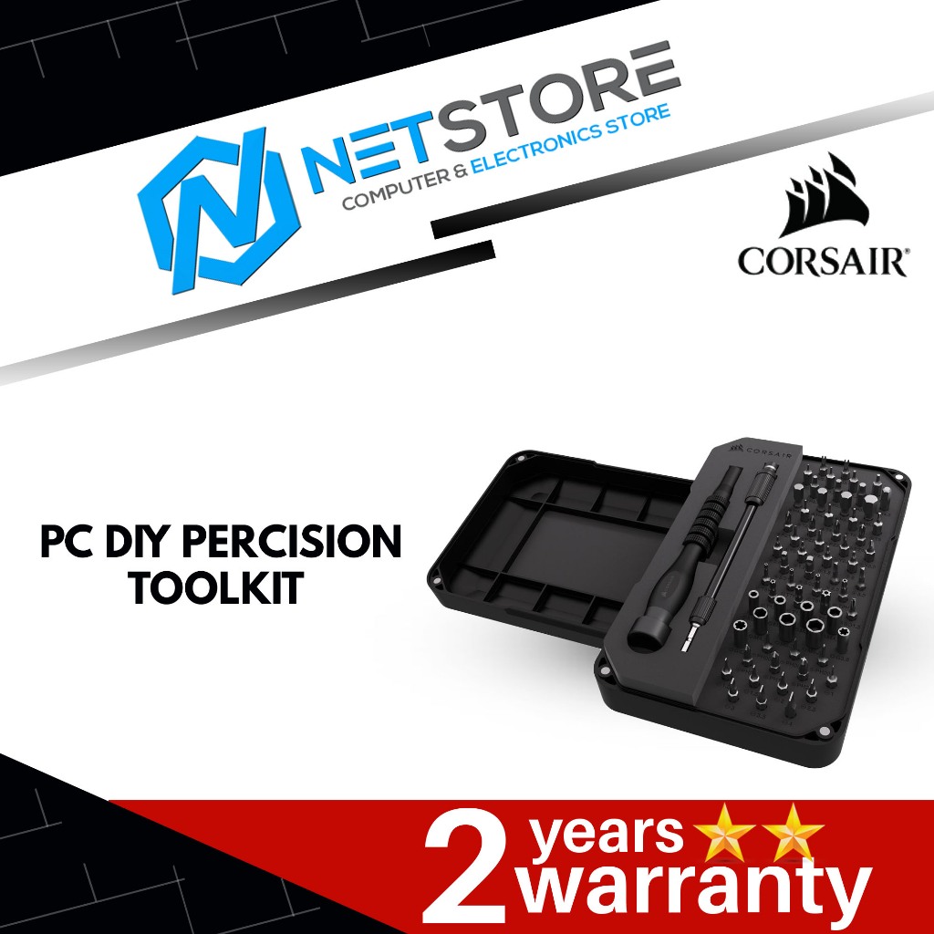 CORSAIR PC DIY PERCISION TOOLKIT - CC-9310003-WW | Shopee Malaysia