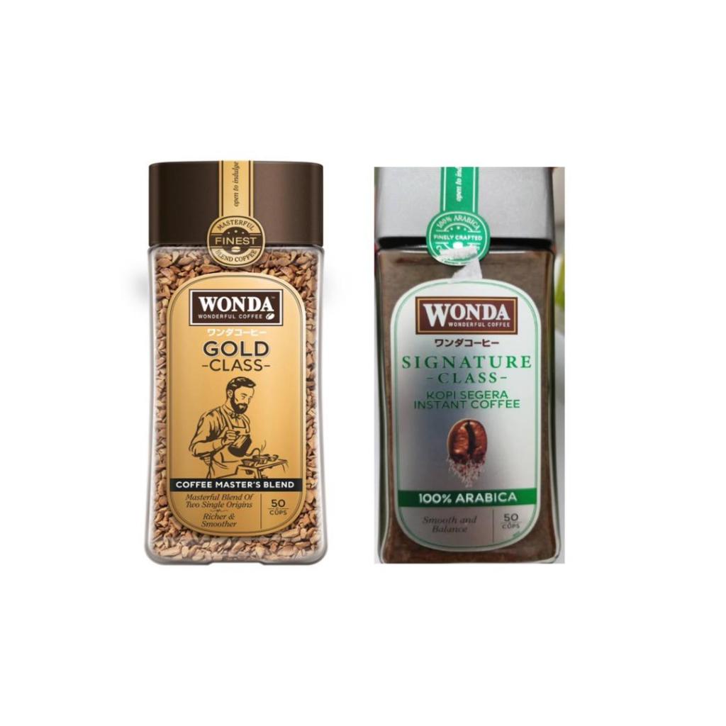 WONDA Instant Coffee 100gm ( Signature Class 100% Arabica & Gold Class ...