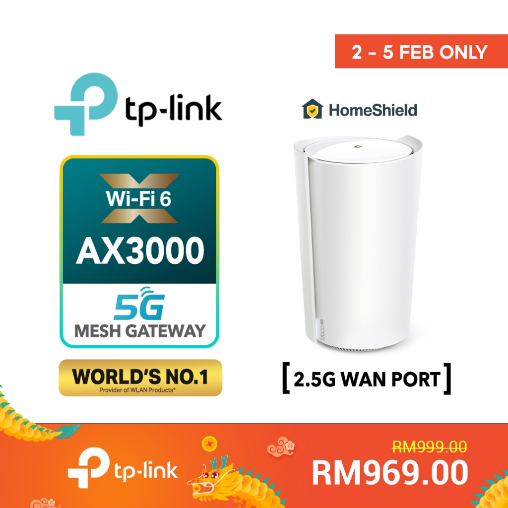 TP-Link Deco X50-5G AX3000 5G Whole Home Mesh Modem WiFi 6 System with ...