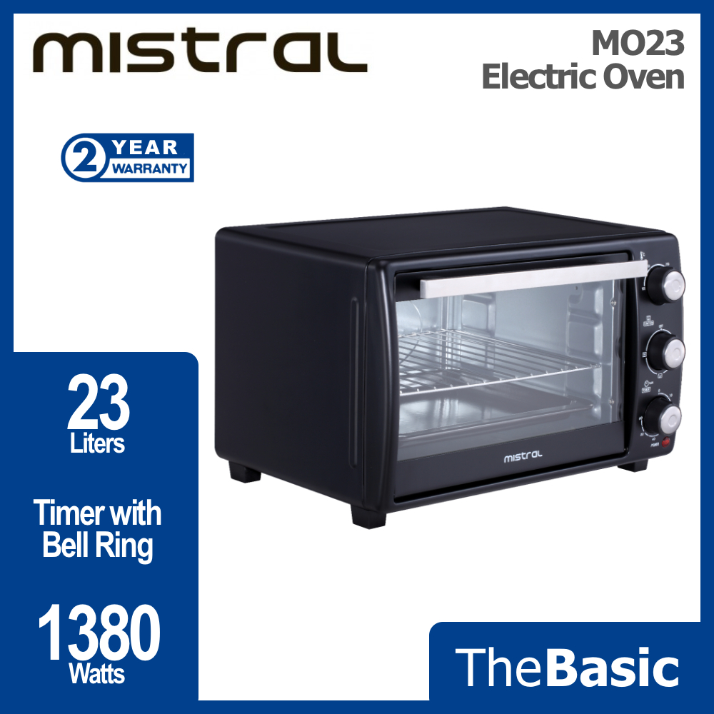 MISTRAL 23L Electric Oven 1380W Ketuhar Elektrik ( MO23 ) | Shopee Malaysia