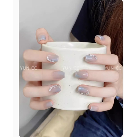 JIS Handmade DIY 3D Nail Stickers Gel Nail Stickers Removable and ...