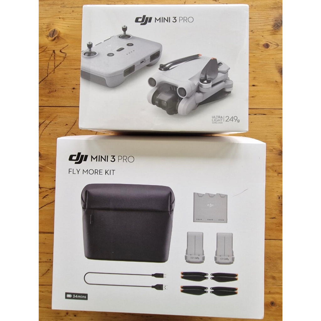 DJI Mini 3 Pro Drone bundled with Fly More Kit | Shopee Malaysia