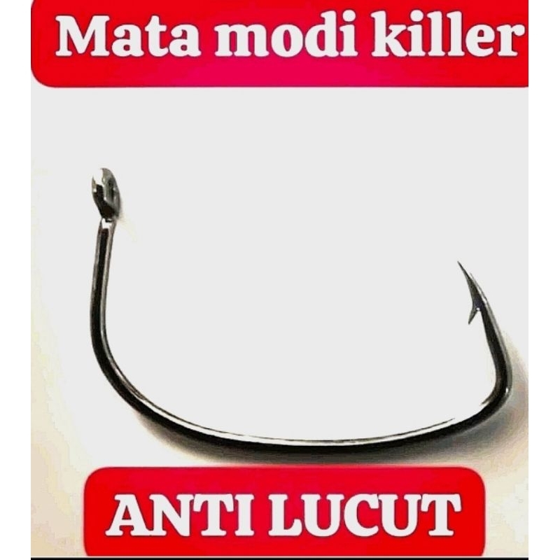 mata kail modi udang galah jenggo KILLER (ANTI LUCUT) SIZE 2 | Shopee ...