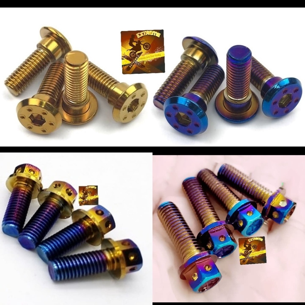 M8 25MM/ 35MM SKRU FOOTREST BRACKET SCREW/ SPROCKET SCREW/ DISC PLATE ...