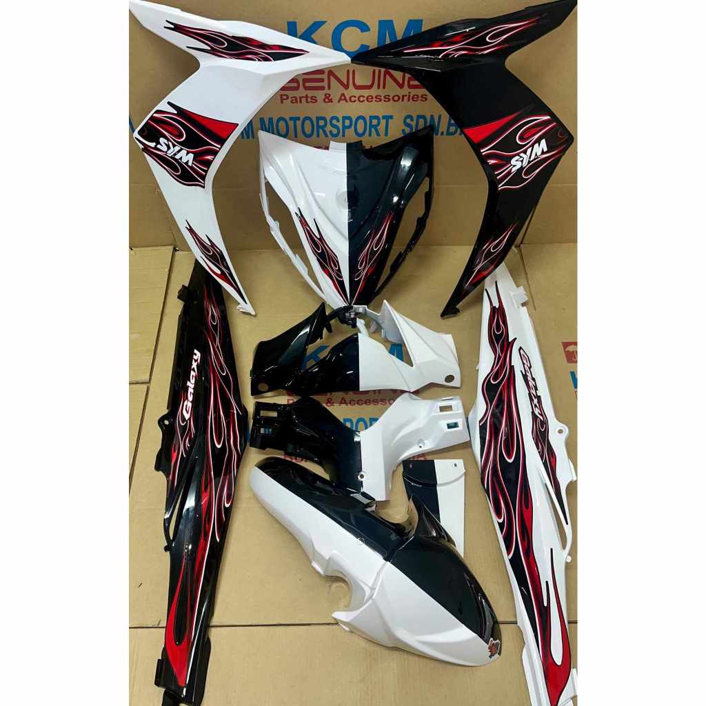 COVERSET SYM SPORT BONUS 110 SR COSTOM & VIETNAM SIAP STICKER | Shopee ...
