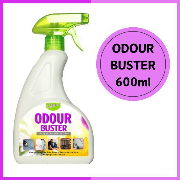 Odourid- Odor Buster 600ml; Hilangkan bau busuk spt bau kucing, katil ...
