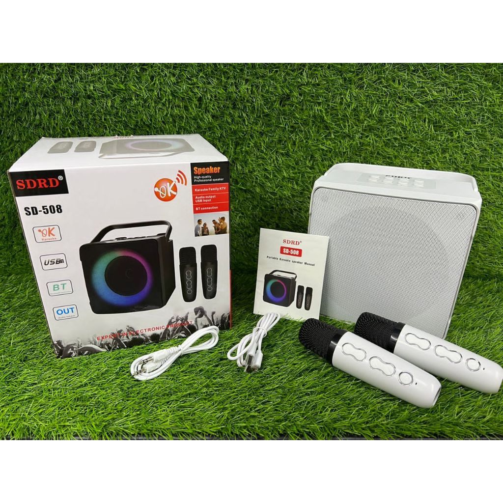 SDRD Karaoke Speaker Model :SD-508 Microphone | Shopee Malaysia
