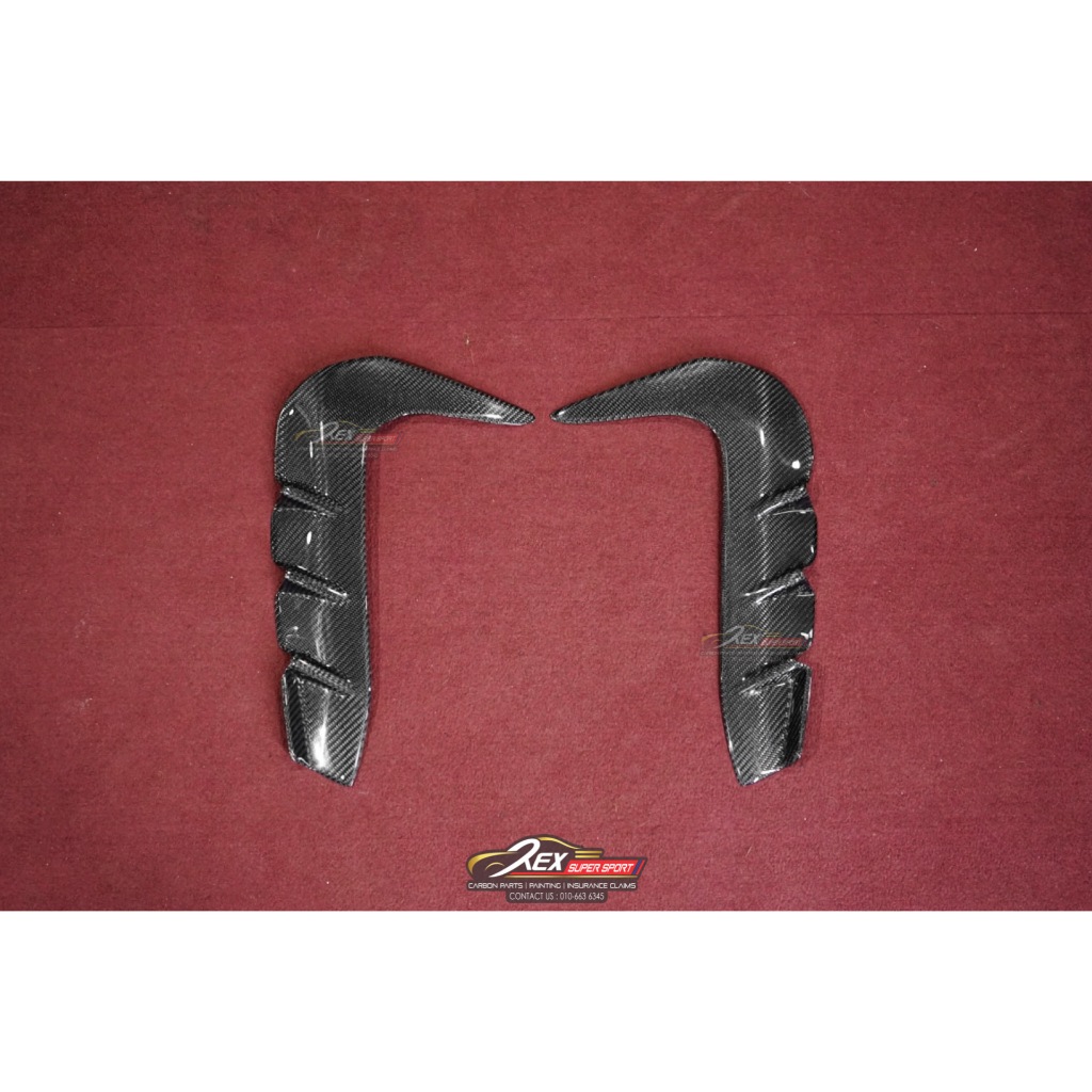 Toyota GR86 Side Fender Air Vent Garnishes Real Forged / Carbon Fiber ...