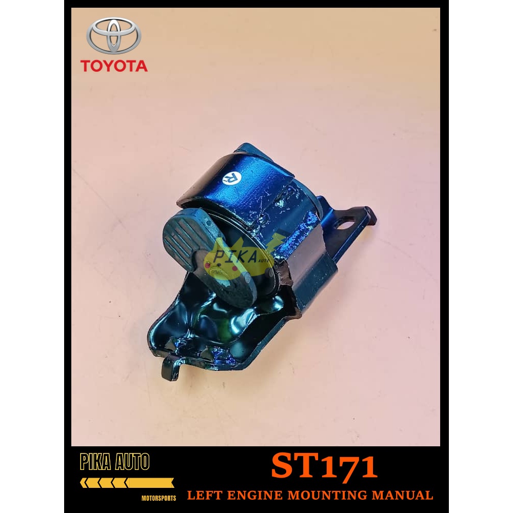 TOYOTA ST171 LEFT ENGINE MOUTING MANUAL 12372-74120 | Shopee Malaysia