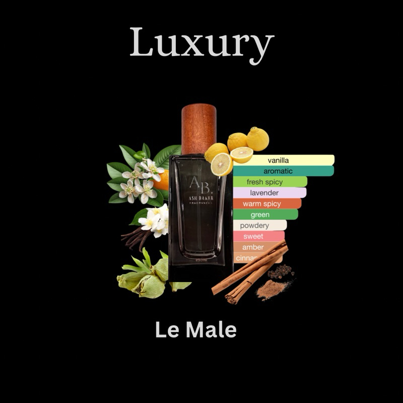 le Male Pure Perfume by Ash Baker (M) | Shopee Malaysia