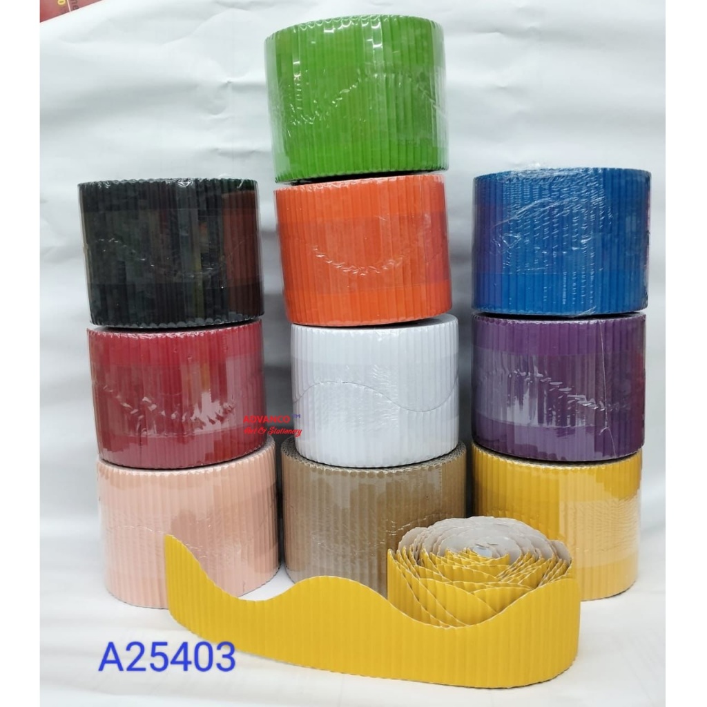 ADV CORRUGATED NORMAL COLOUR PAPER ROLL 7M (+/-) | Shopee Malaysia