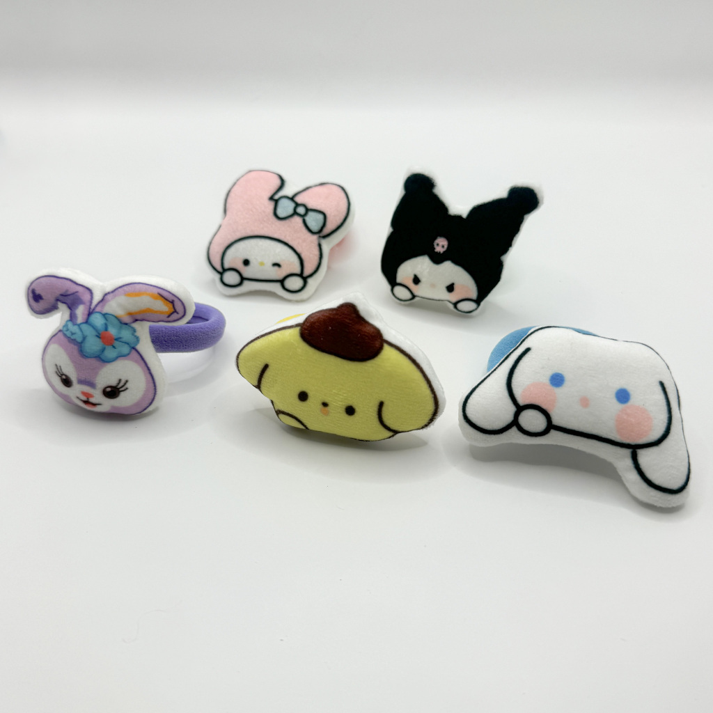 My Melody Kuromi Cinnamoroll Pompompurin girl kid anime hairstyle ...