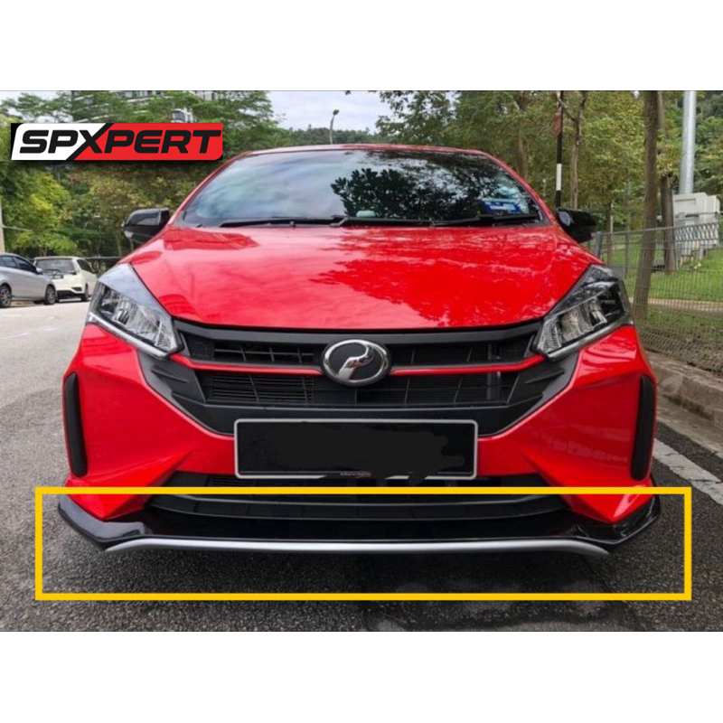 Perodua myvi 2022 facelift front lip PP original | Shopee Malaysia