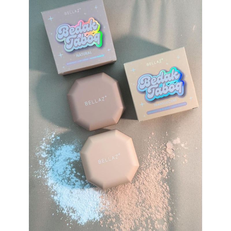 Bedak taboq Bellaz Beauty (Loose powder Muabellaz) | Shopee Malaysia