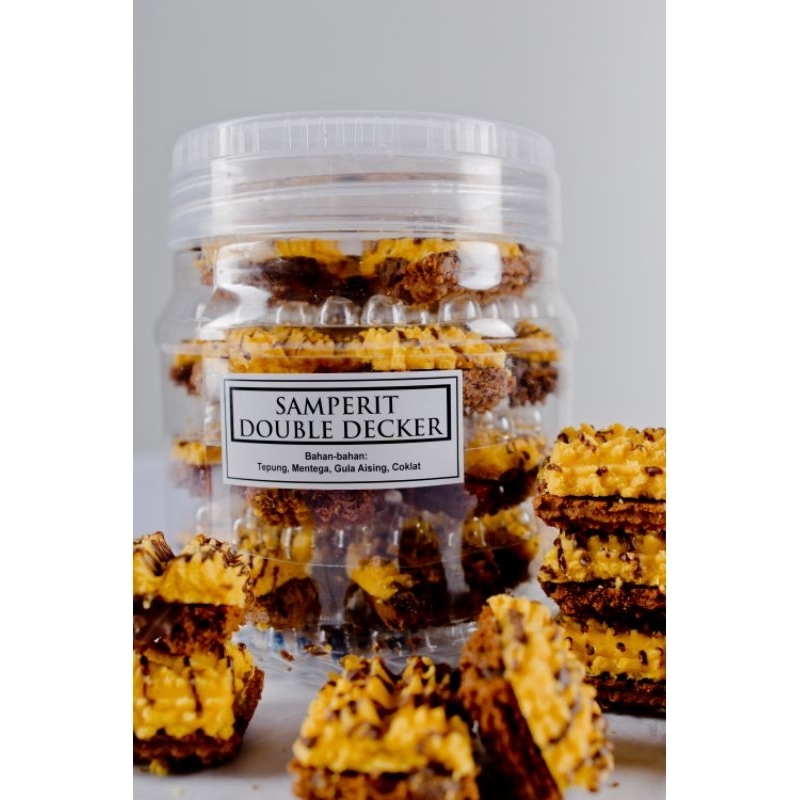 BISKUT RAYA PREMIUM SAMPERIT DOUBLE DECKER (28pcs) | Shopee Malaysia