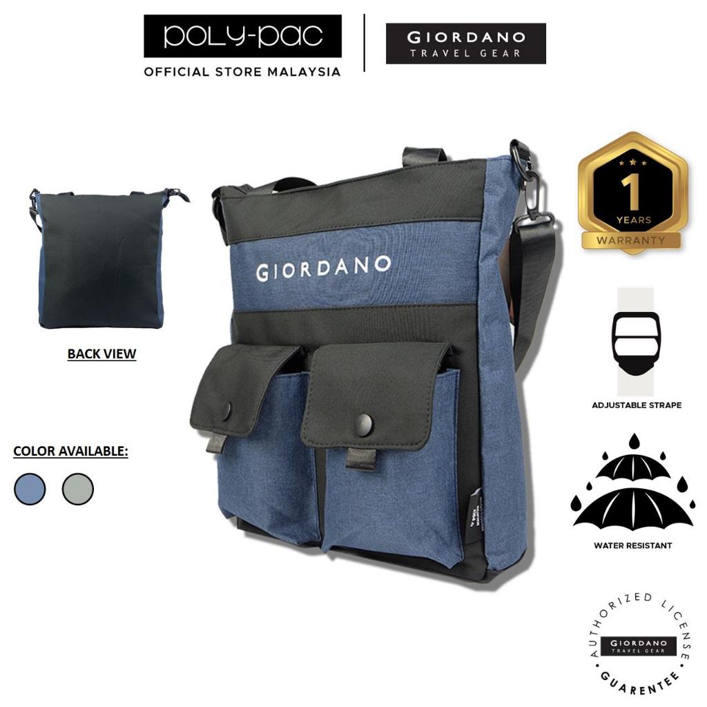 Giordano By Poly Pac 13" Unisex Fashion Style Water Resistant Polyester ...