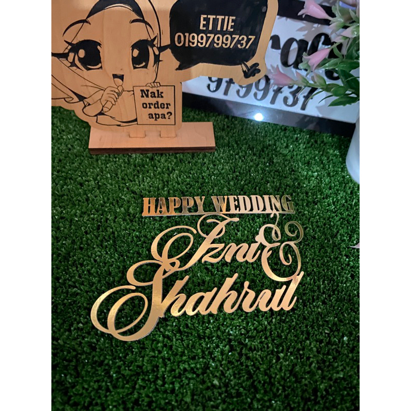 Customade Cake Topper | Shopee Malaysia