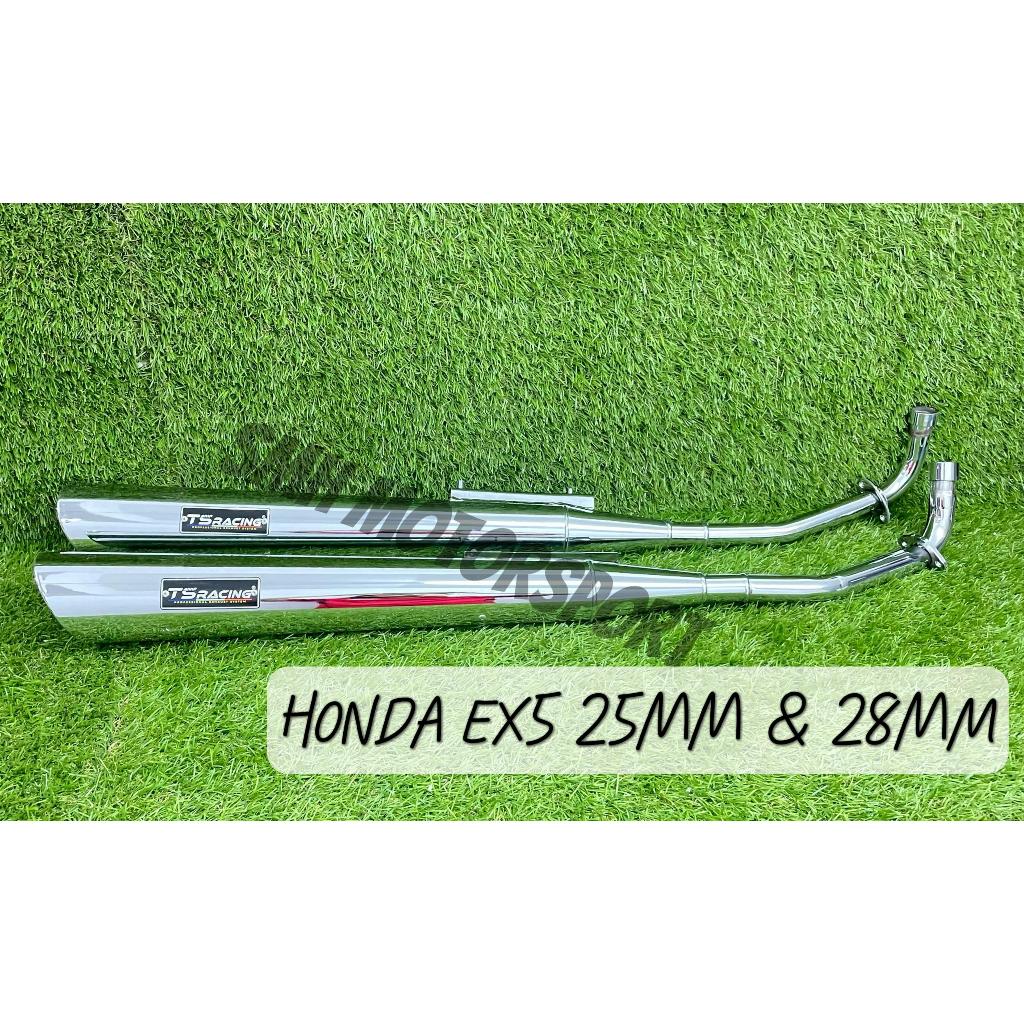 TS RACING STD Open Exhaust OP2 25MM & 28MM - KRISS 100 KRISS 110 HONDA ...