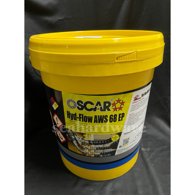 18L Oscar Hyd-flow AWS68 Hydraulic Oil/ Oscar Minyak Hydraulic | Shopee ...