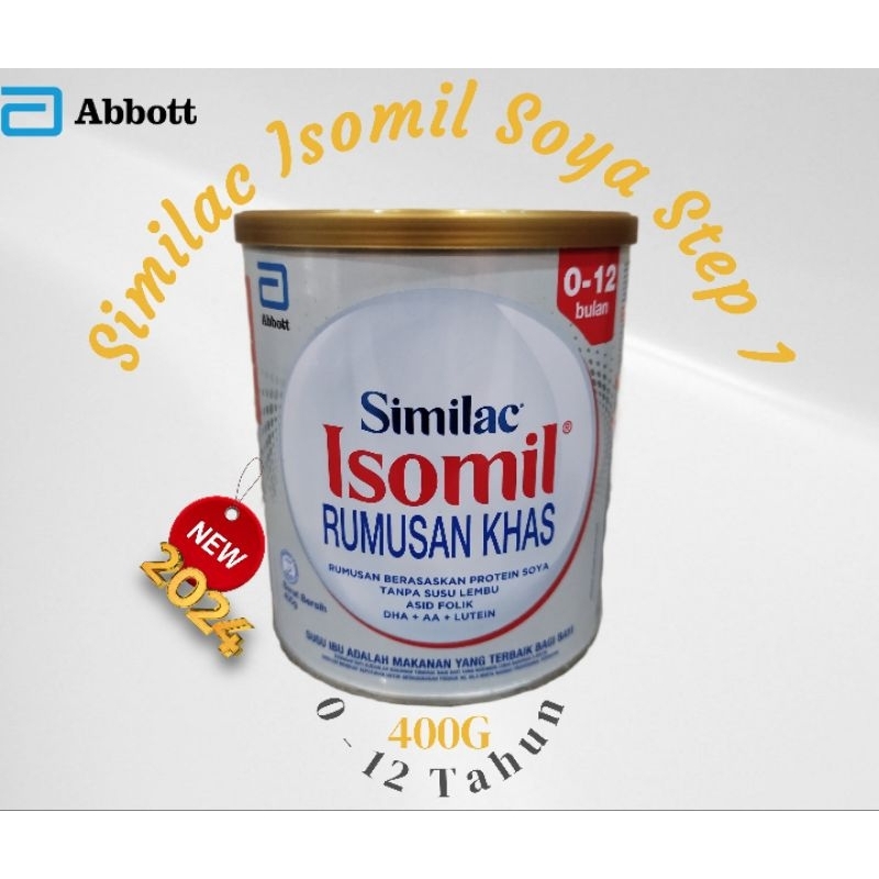 400G SIMILAC Isomil Soya 0-12 Bulan | Shopee Malaysia