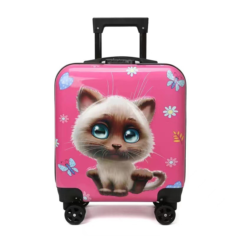 18inci Kid Luggage Cute Animal Suitcase Travel Bag Luggage Hand Carry ...