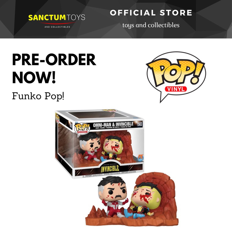 [PO] Funko Pop! Moments: Invincible - Omni-Man & Invincible (Think Mark ...