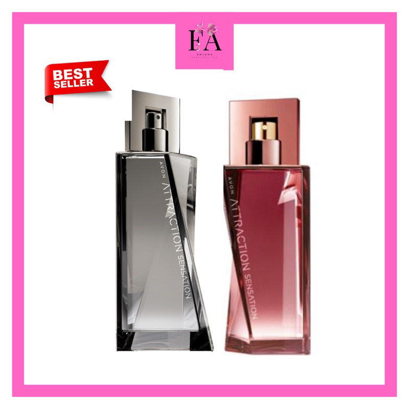 ATTRACTION SENSATION FOR HIM & HER EAU DE PARFUME SPRAY 50ML | Shopee ...