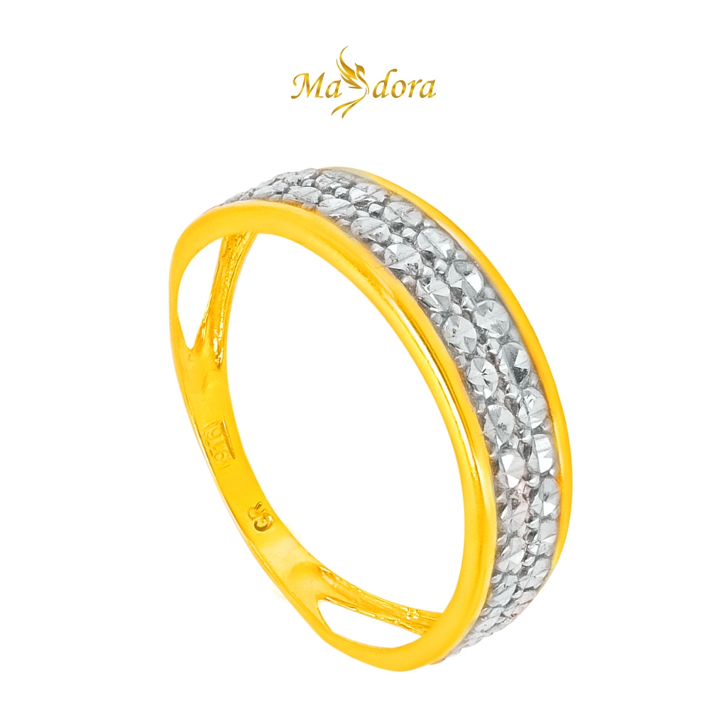 MASDORA 916 Gold Ring Rings Cincin Emas ~ Nova Diamond cut 2C (EMAS 916 ...