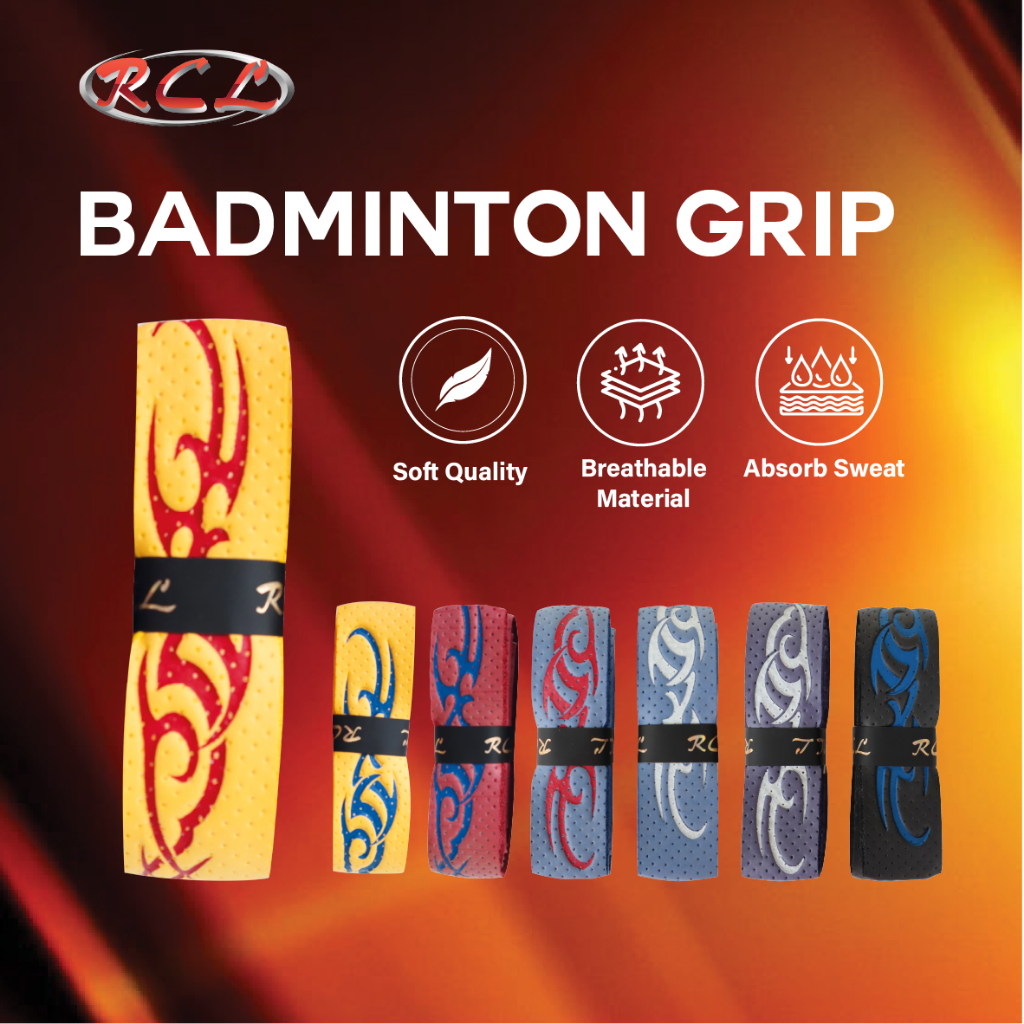 Ready Stock Wholesales🔥RCL [GP555]🎁 [Badminton Racket Grip 羽球柄手胶 ] 8 ...