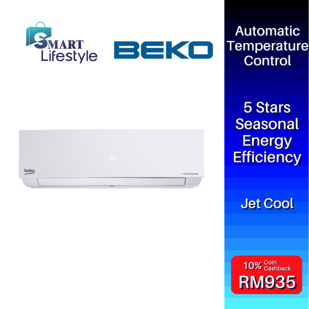 Beko R32 ProSmart Inverter Split Air Conditioner 1.0HP BSVOM 090 / 1 ...