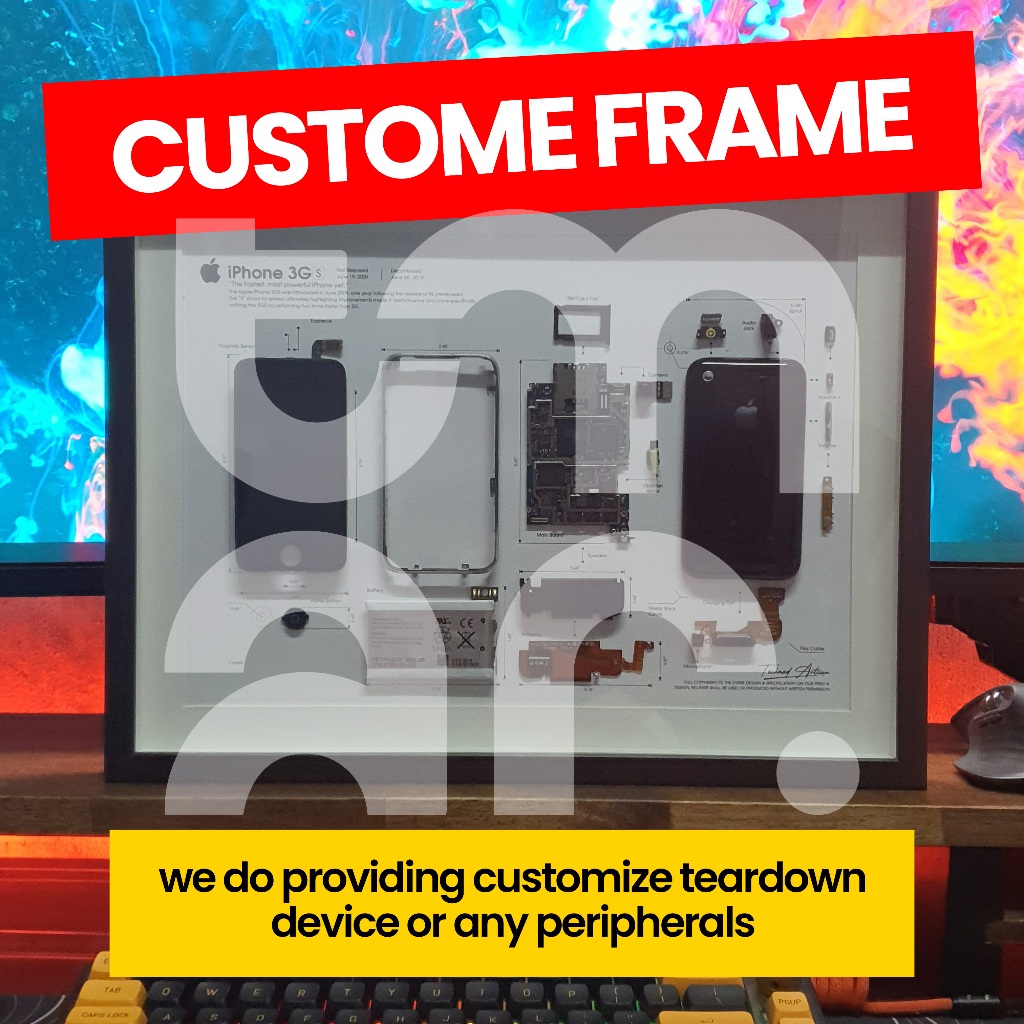 (PRE ORDER) Custome Frame Phone, PSP, Camera Frame Teardown dismantle ...