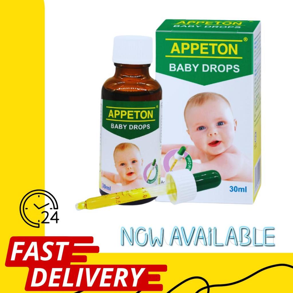 APPETON MULTIVITAMIN PLUS BABY DROPS 30ml (EXP 11/24) | Shopee Malaysia