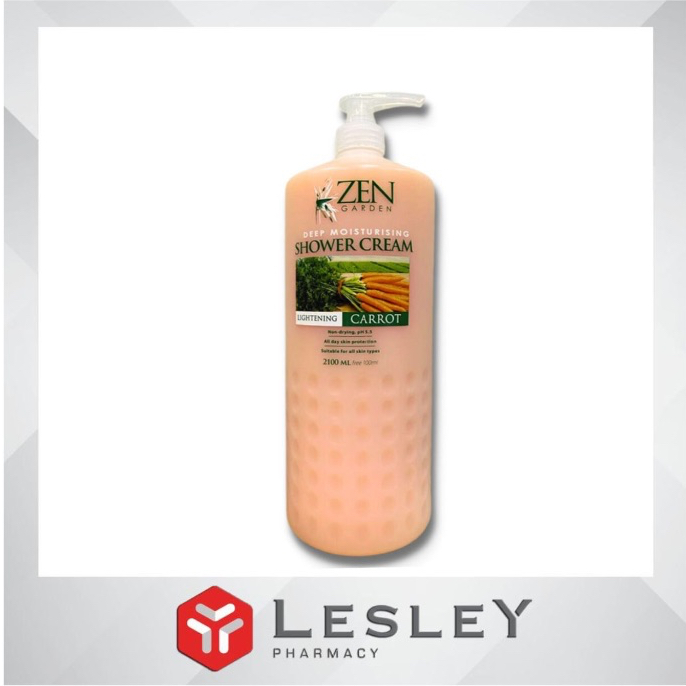 ZEN GARDEN CARROT LIGHTENING SHOWER CREAM 2100ML | Shopee Malaysia