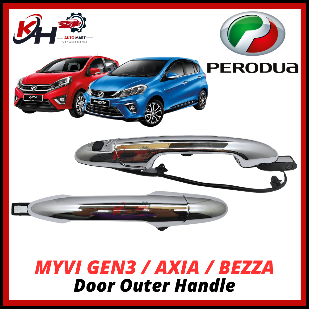 PERODUA BEZZA / AXIA / MYVI Gen3 Door Outer Handle Outside Exterior ...