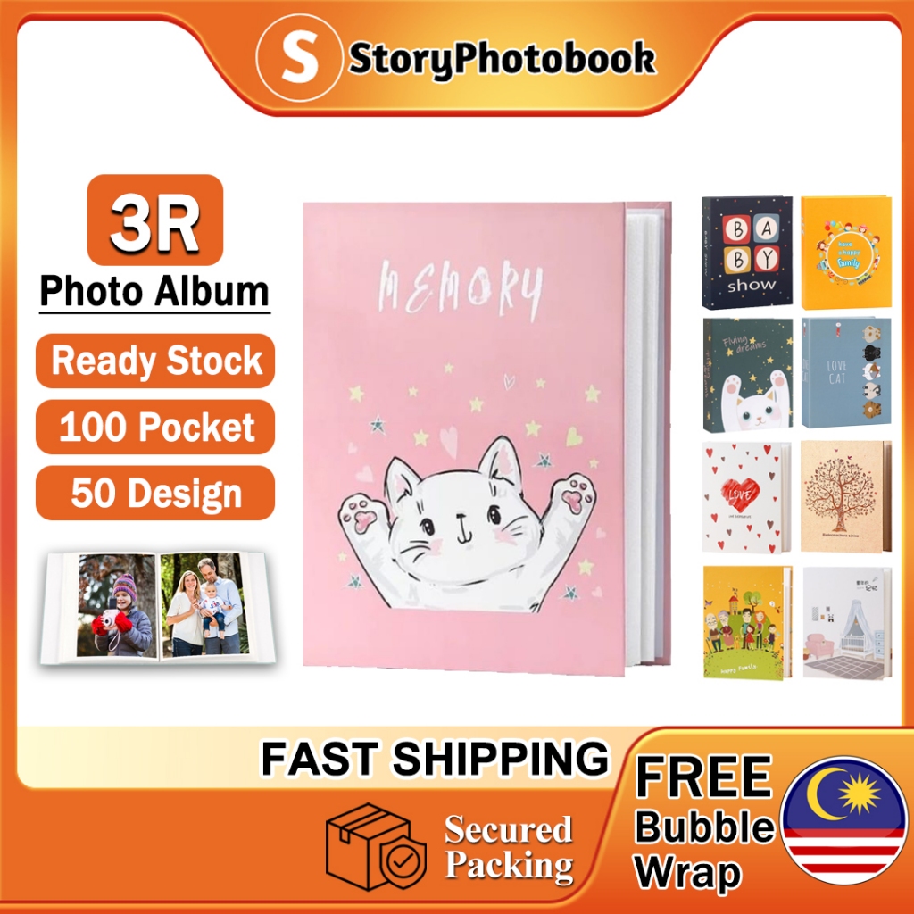 3R Photo Album(100pcs)Album Gambar 3R, READY STOCK 🇲🇾 | Shopee Malaysia