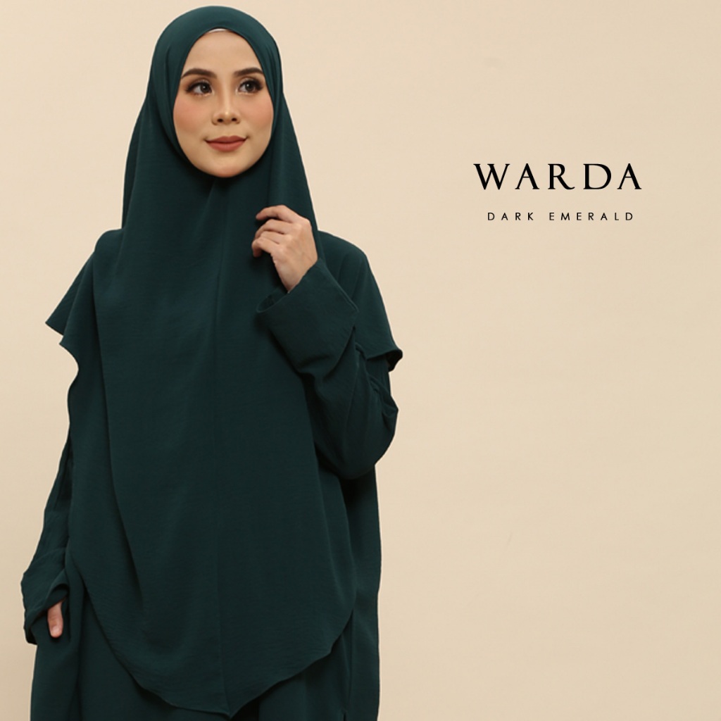 Tudung Labuh Khimar Warda Tudung Ironless Tudung Sarung Umrah Tudung Labuh Cey Tudung L XL ...