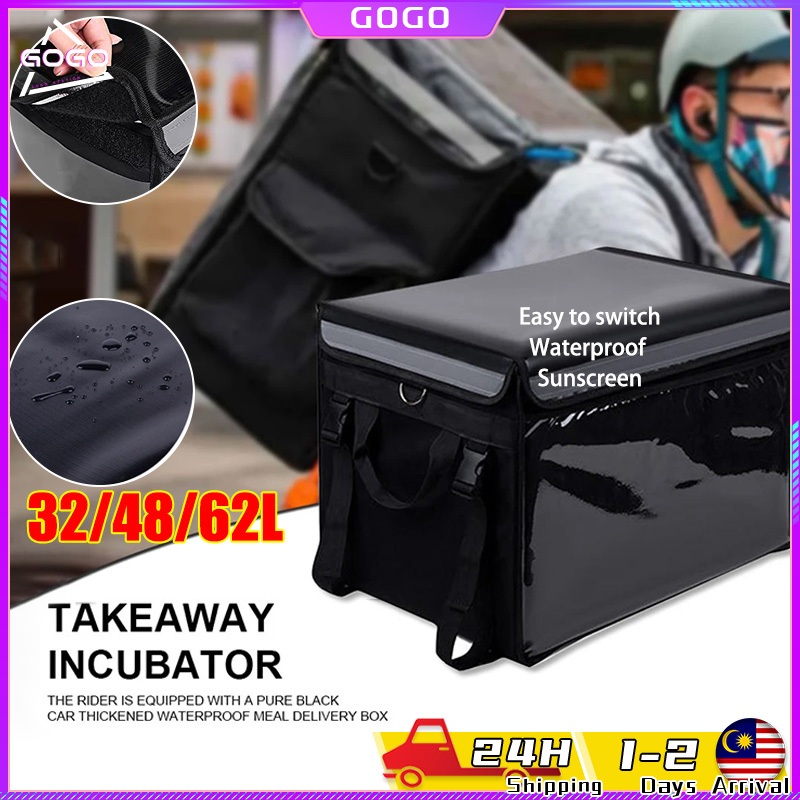 Waterproof Food Delivery Bag 32L/48L/62L Thermal Insulated Bag Food ...