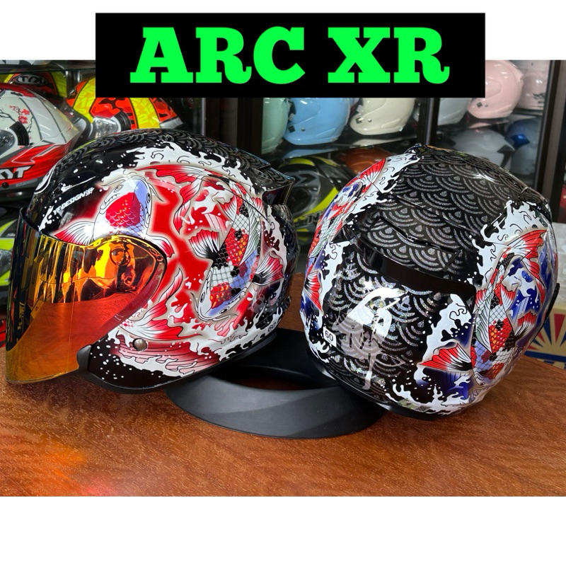 ARC XR DESIGN KOI HELMET RITZ | Shopee Malaysia