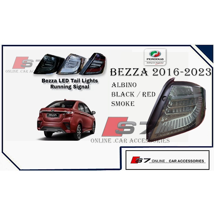 Perodua Bezza 2016 - Onwards Dragon Scale Dynamic Tail Lamp With Signal ...