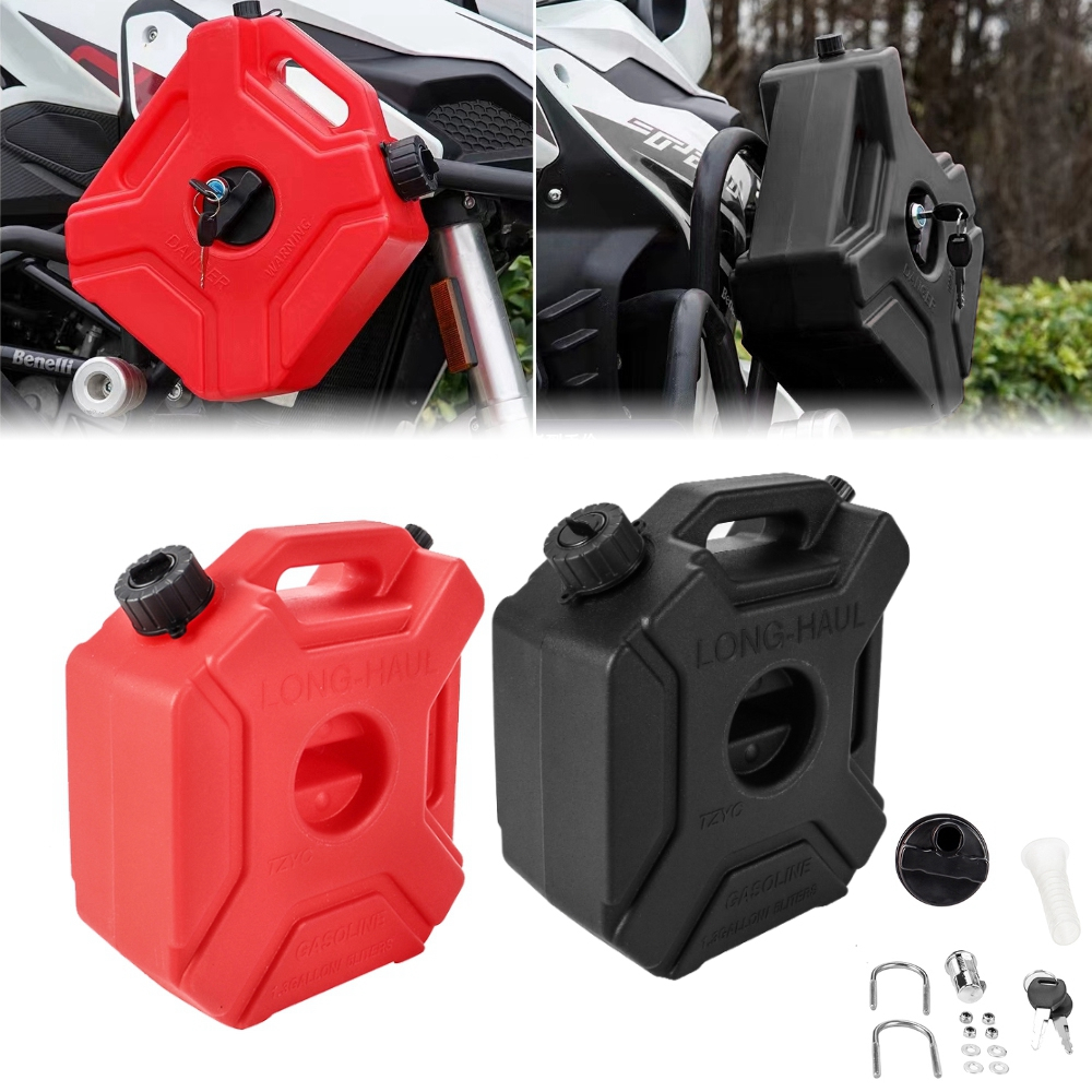 5L 3L Plastic Portable Spare Fuel Tank Petrol Tank Jerry Can Gas Oil ...