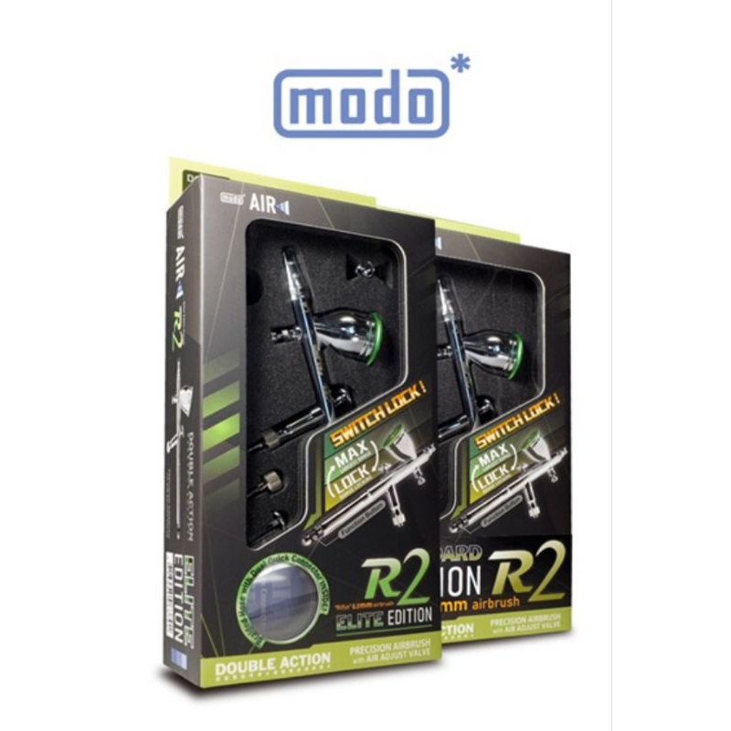 MODO R2 0.2mm AIRBRUSH dual action switch lock | Shopee Malaysia