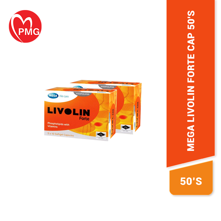 [PMG PHARMACY] Mega Livolin Forte Cap 50's / 100's | Shopee Malaysia