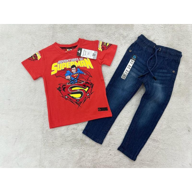 BAJU BUDAK SUPERMAN SET | Shopee Malaysia