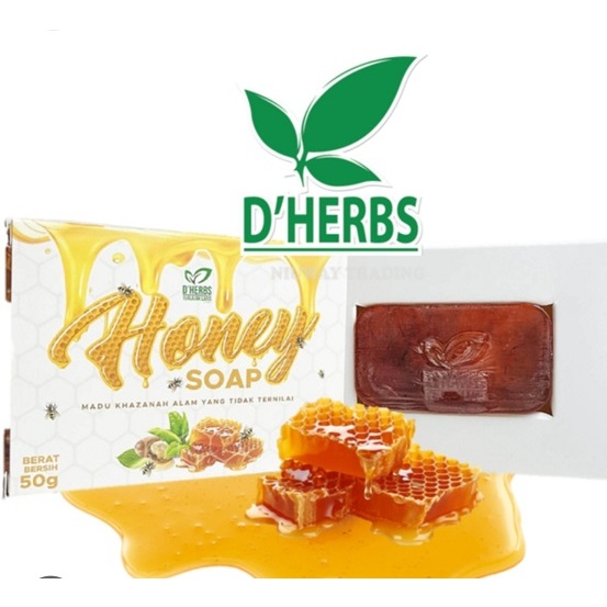 DHerbs Sabun Madu Propolis new packing | Shopee Malaysia