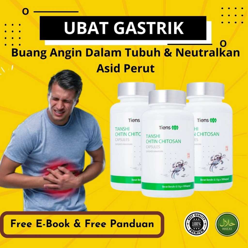 UBAT PENAWAR GASTRIK GERD ANXIETY SUPPLEMENT BUANG ANGIN DALAM BADAN ...