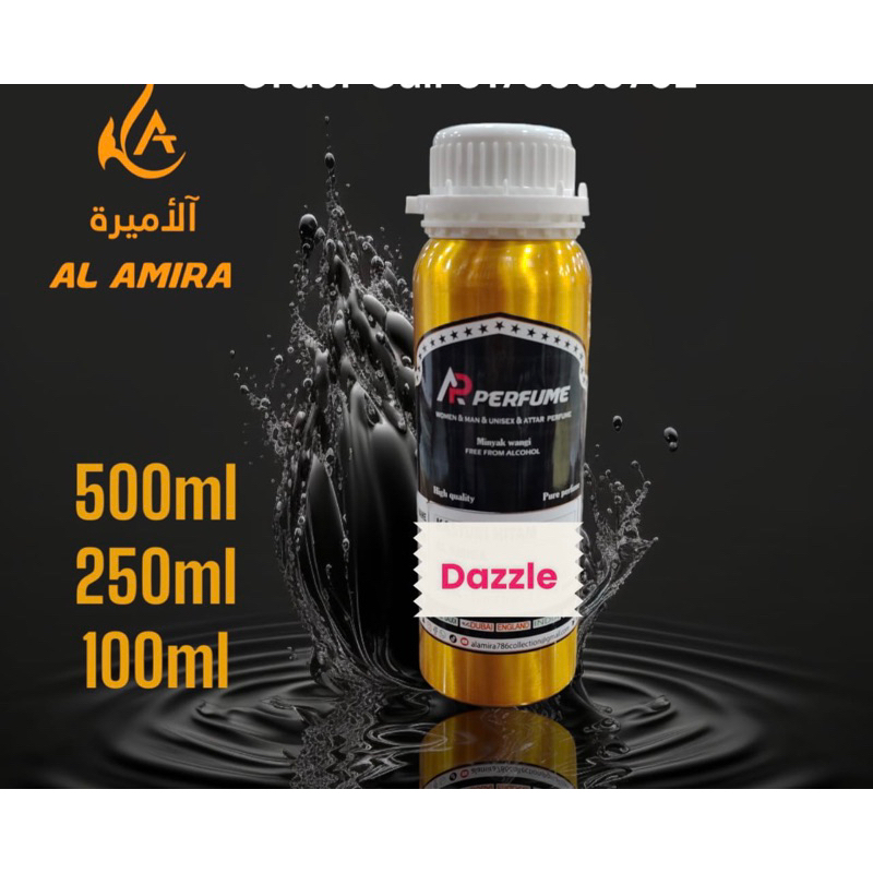 dazzle Minyak wangi solid 100ml/500ml Orginal | Shopee Malaysia