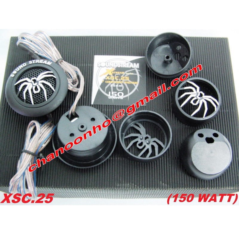SOUNDSTREAM XSC.25 150W 1” COMPONENT SYSTEM 25MM TWEETER | Shopee Malaysia
